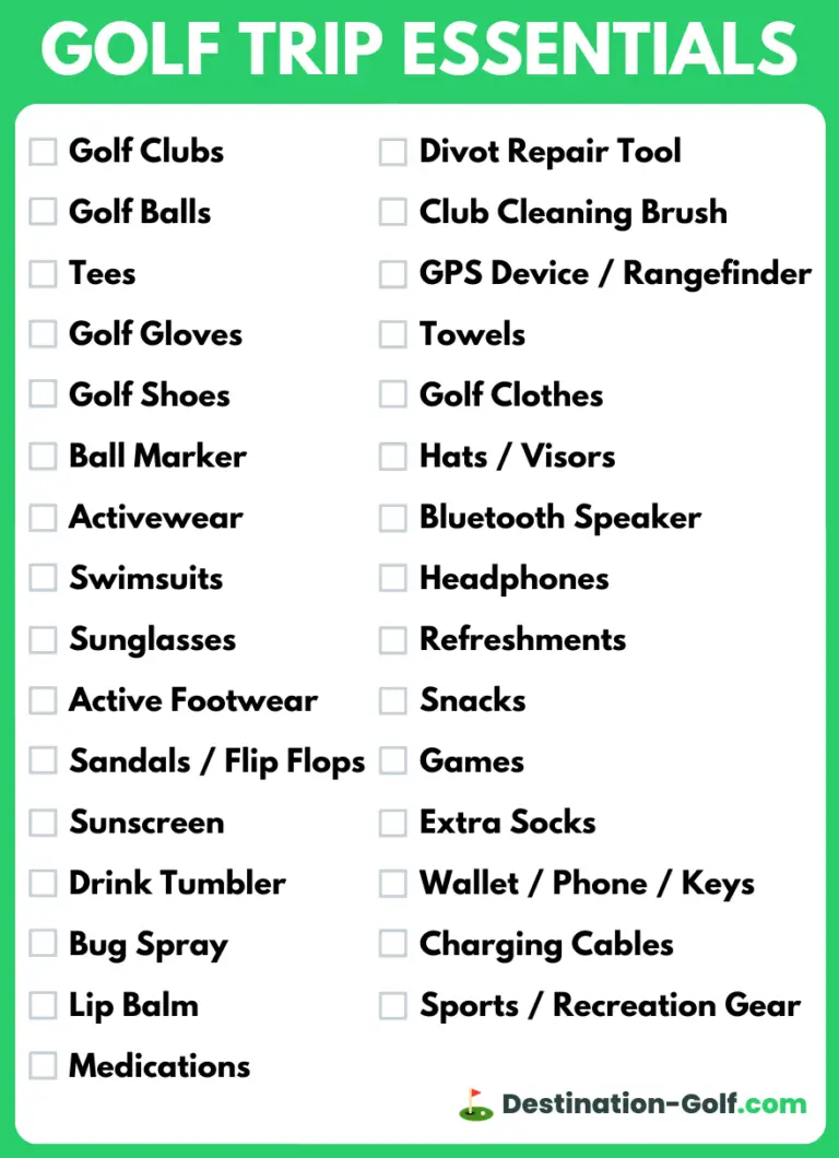 Golf Trip Packing List: Don't Forget These Golf Essentials (2024)